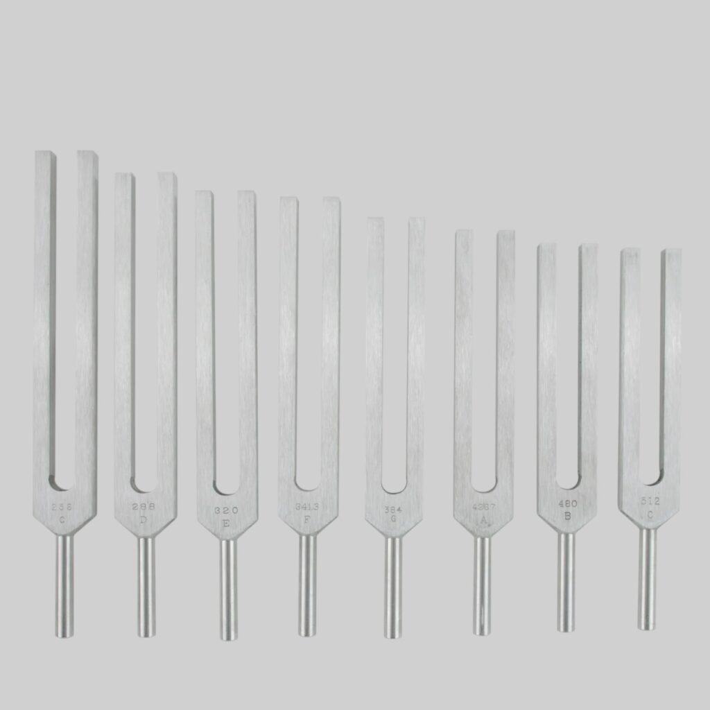 Tunning Fork set of 8 pcs - ScienceBazar